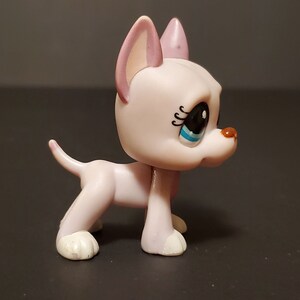 Littlest Pet Shop LPS Authentic Dog 1022 Pink Lavender Great - Etsy