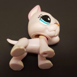Littlest Pet Shop LPS Authentic Dog 1022 Pink Lavender Great - Etsy