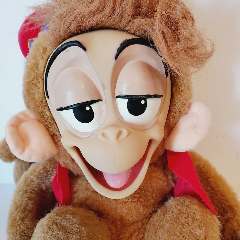 Disney's Applause Aladdin Abu Monkey Puppet Vintage 1990s - Etsy