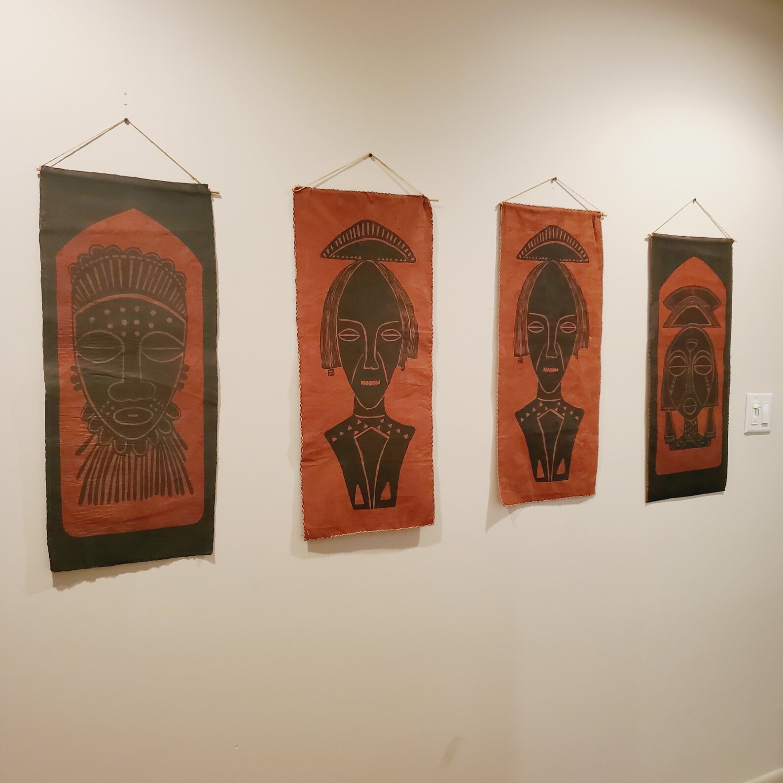 Vintage African Textile Wall Hanging African Folk Art Mwanza - Etsy