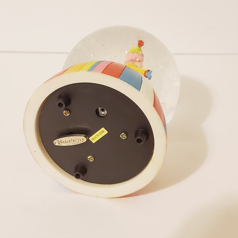 Sankyo Musical Water Globe Girl Ice Skating Music Santa - Etsy