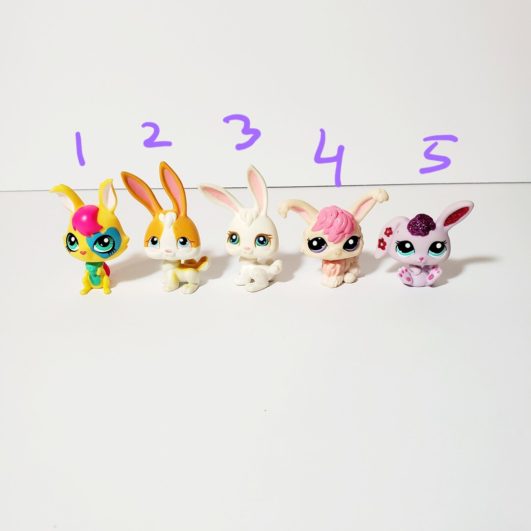 LPS Littlest Pet Shop You Choose Rabbit Bunny 3344, 2355, 1894, 75, 3 ...