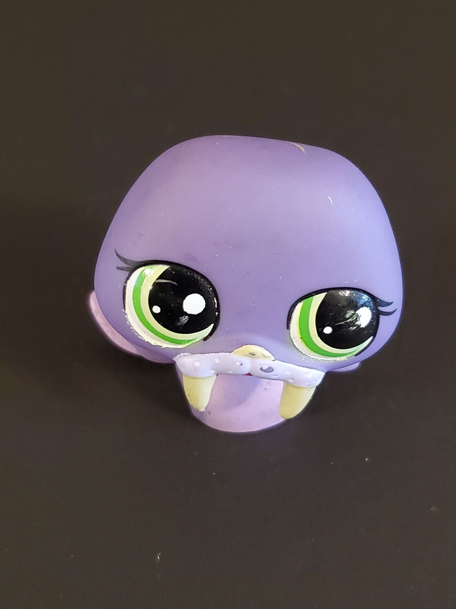 Littlest Pet Shop LPS Authentic 1511 Dark Purple Walrus With - Etsy