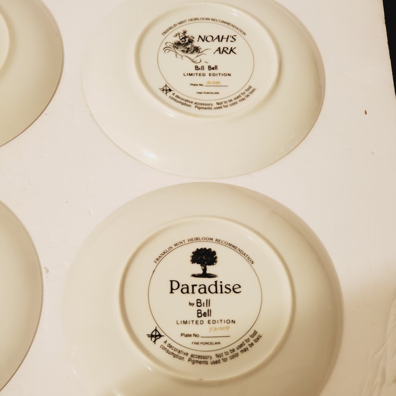 Vintage Franklin Mint Limited Edition Plates Lot of 6 - Etsy Vintage Franklin Mint Limited Edition Plates Lot of 6 - Etsy