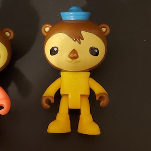 Octonauts Kwazii Shellington Sea Otter, Captain Barnacles Orange Deep ...
