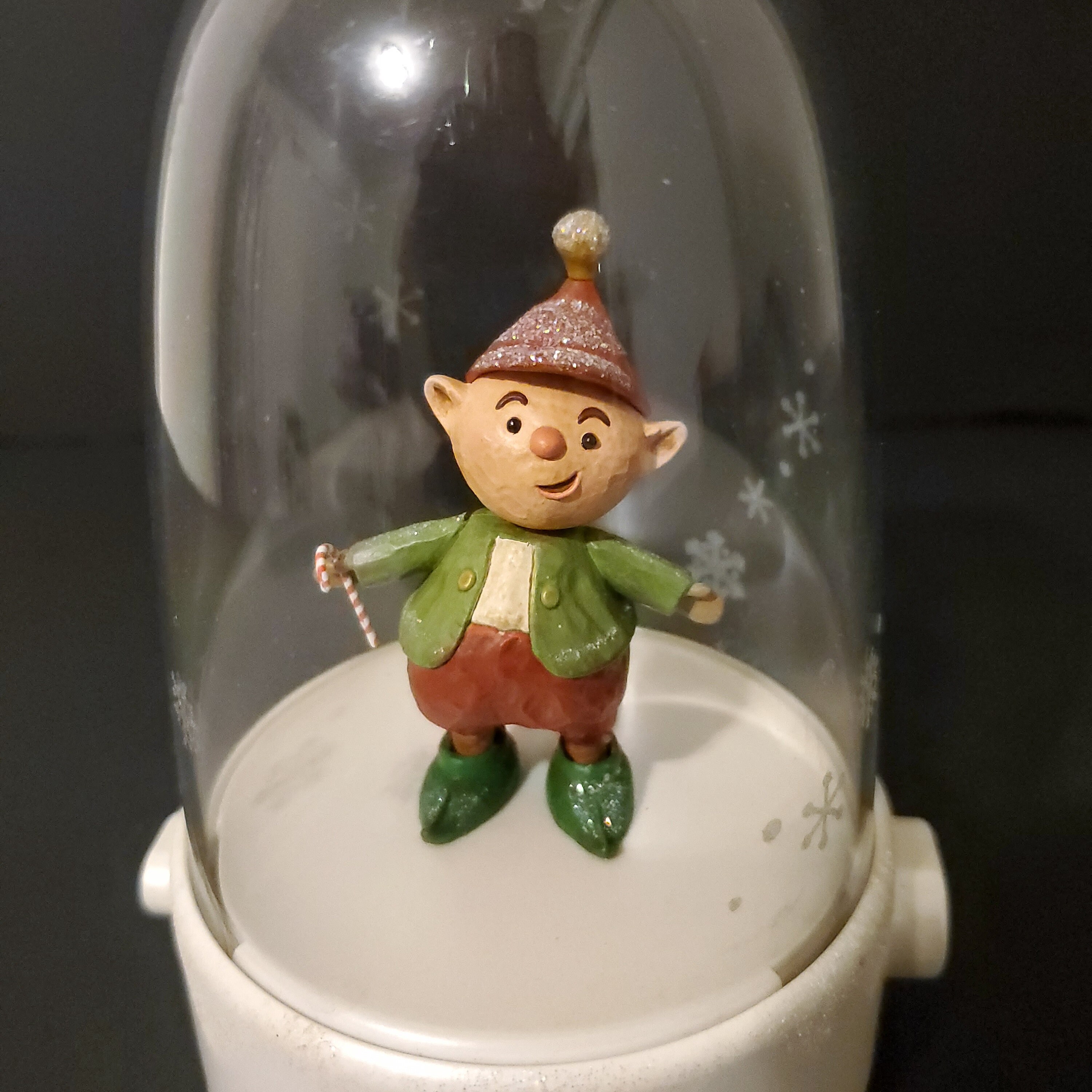 Hallmark Keepsake 2008 Happy Tapper Elf With Candy Cane - Etsy