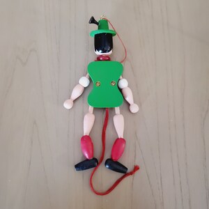 Vintage Wooden Toy Made in Austria Hand Crafted Movable Parts Toy ...