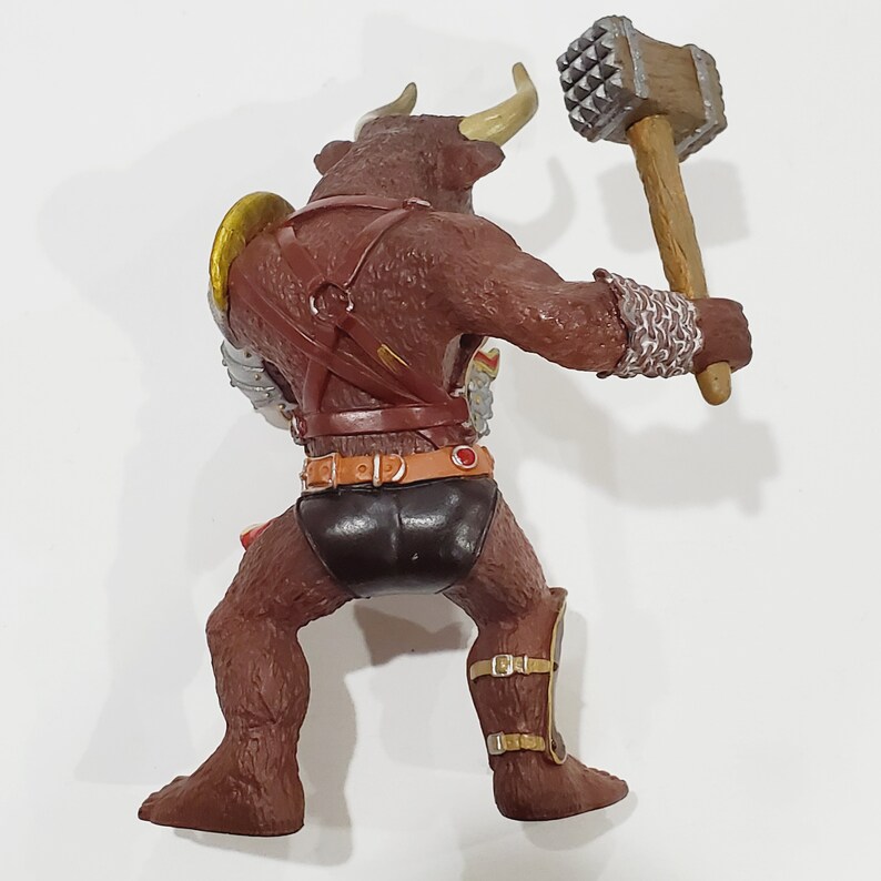 Papo Fantasy Minotaur W/weapons 4 PVC Miniature Figurine - Etsy