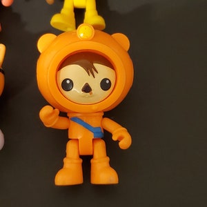 Octonauts Kwazii Shellington Sea Otter, Captain Barnacles Orange Deep ...
