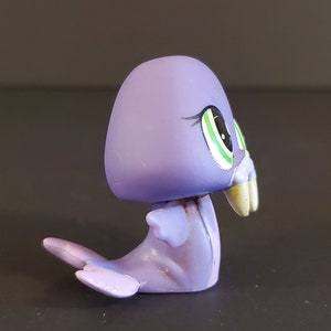 Littlest Pet Shop LPS Authentic 1511 Dark Purple Walrus With - Etsy