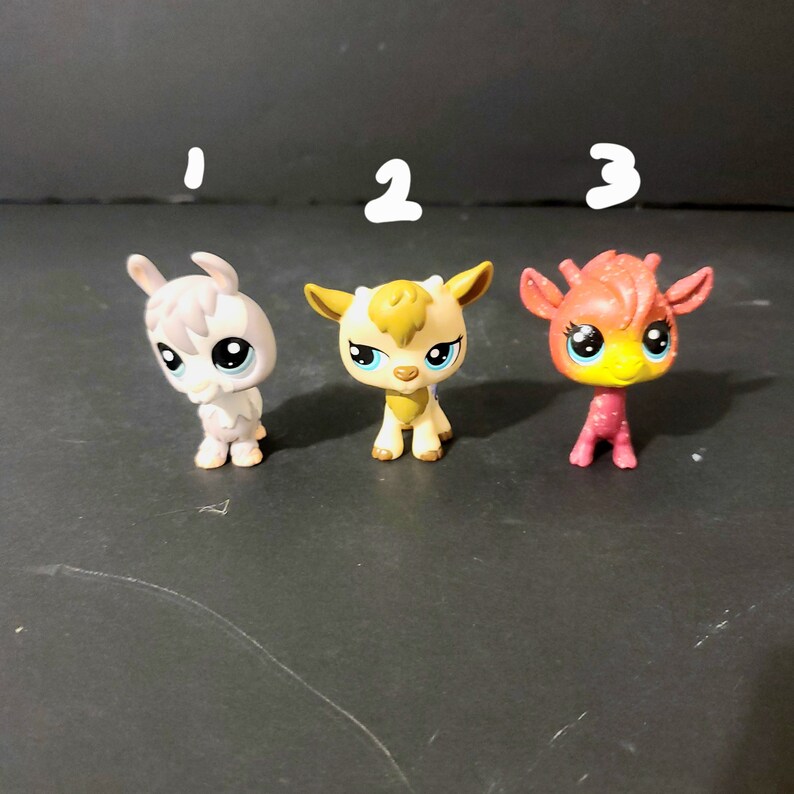 LPS Littlest Pet Shop G3 3-32 Giraffe 1316 Goat 1937 - Etsy