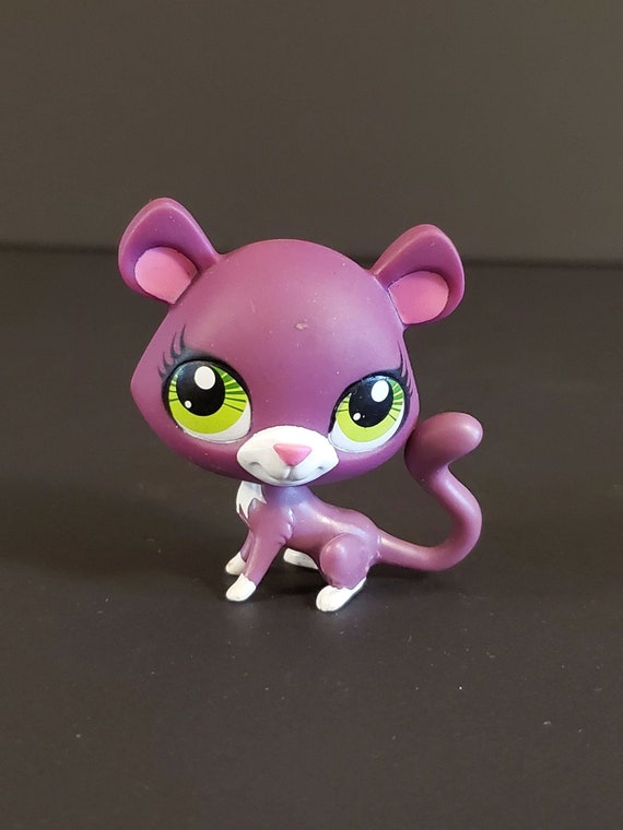 Littlest Pet Shop LPS Authentic 3295 Purple Panther G3 - Etsy