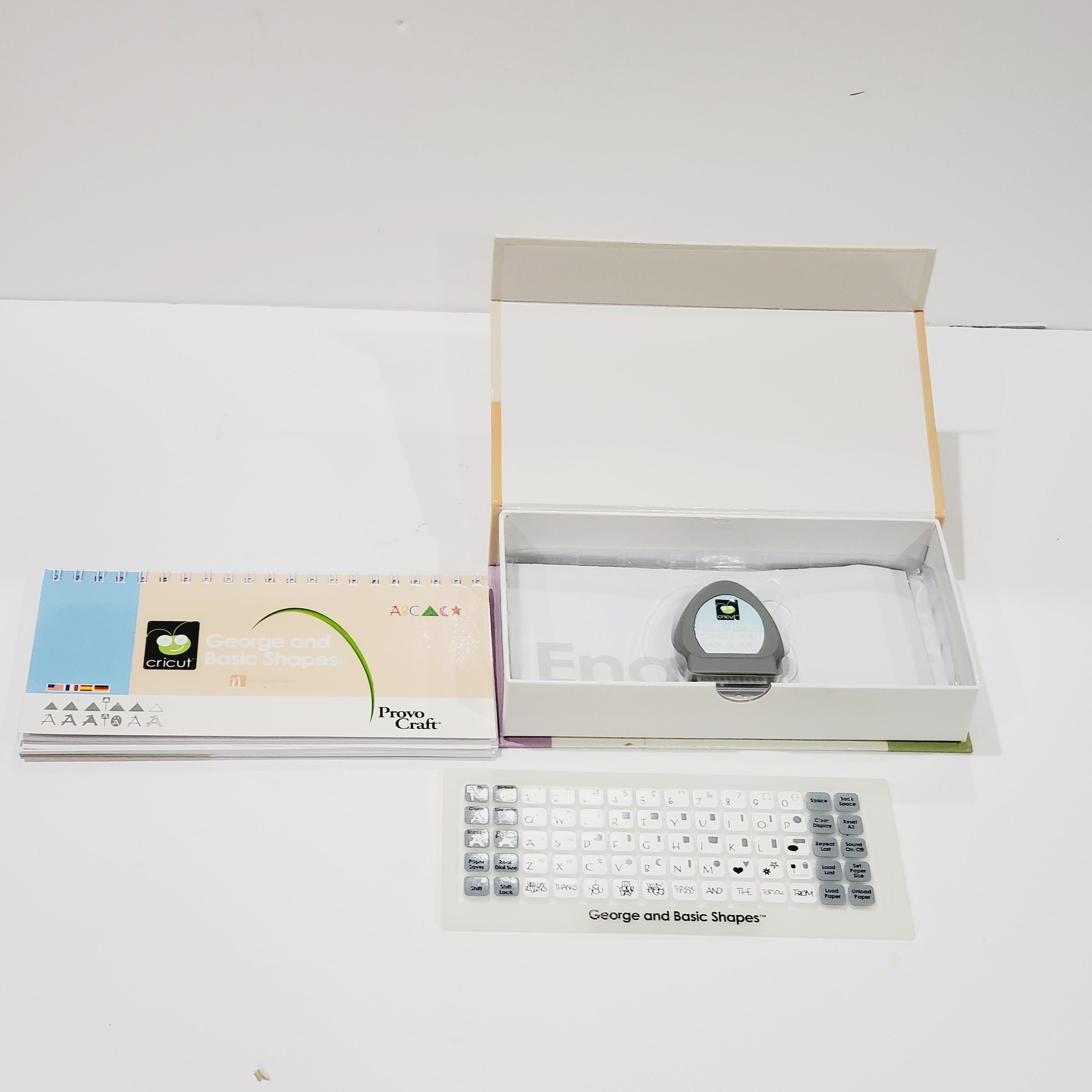 Cricut George and Basic Shapes Font Cartridge 29-0025 Provo - Etsy ...