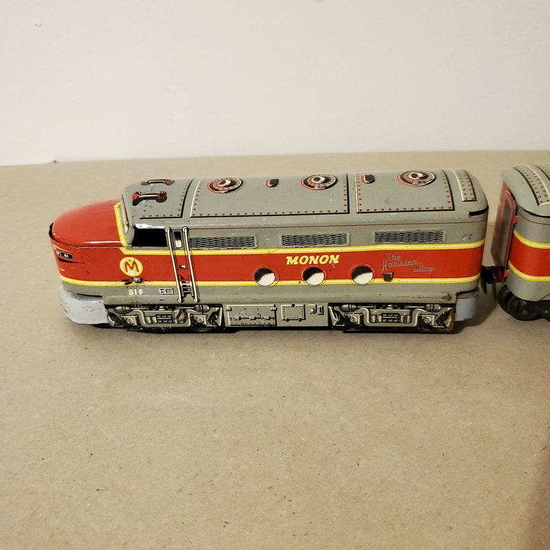 Vintage 1930s Marx O Gouge Tin Litho 81F Monon Hoosier Unit A - Etsy