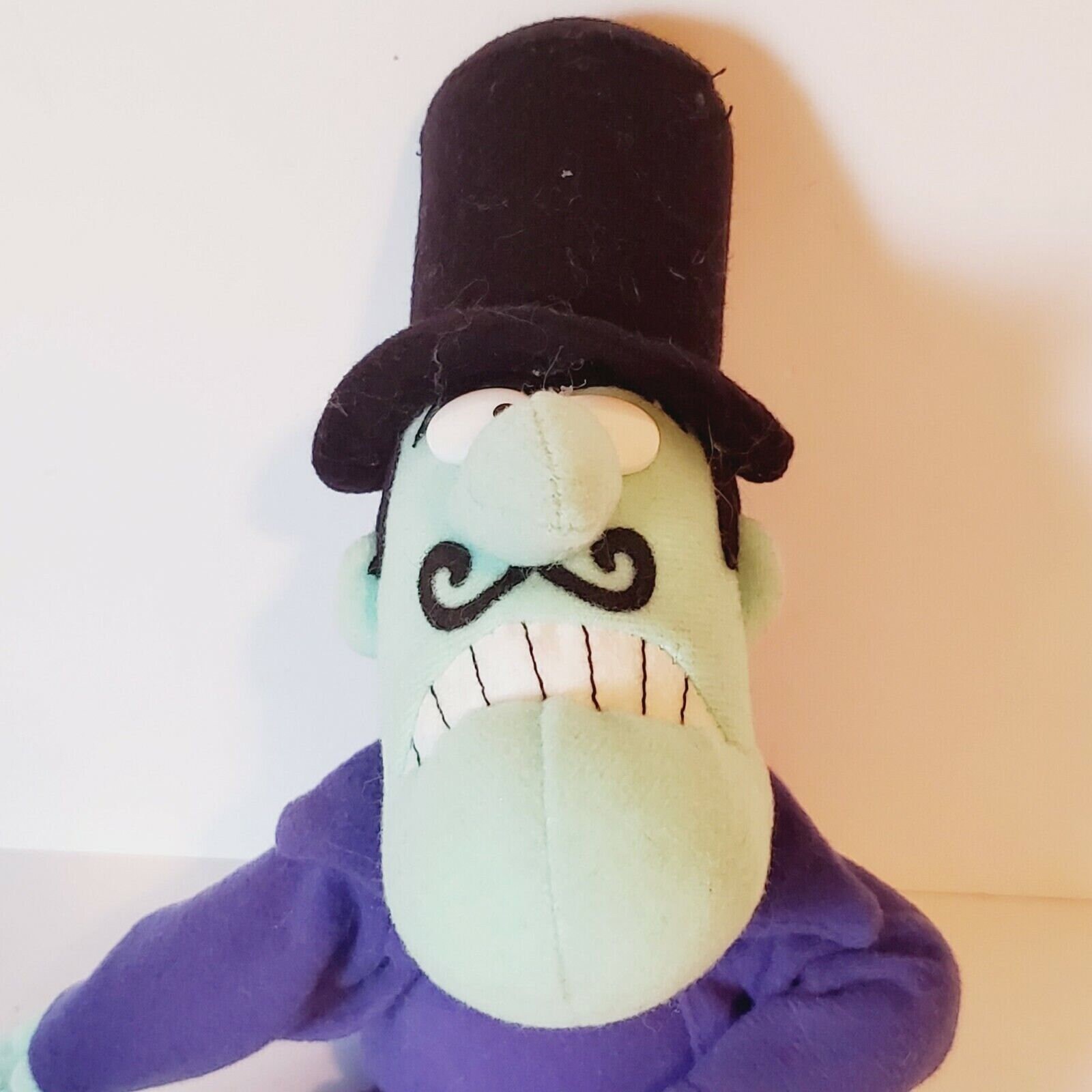 1999 Rocky & Bullwinkle Villain Snidely Whiplash Plush - Etsy