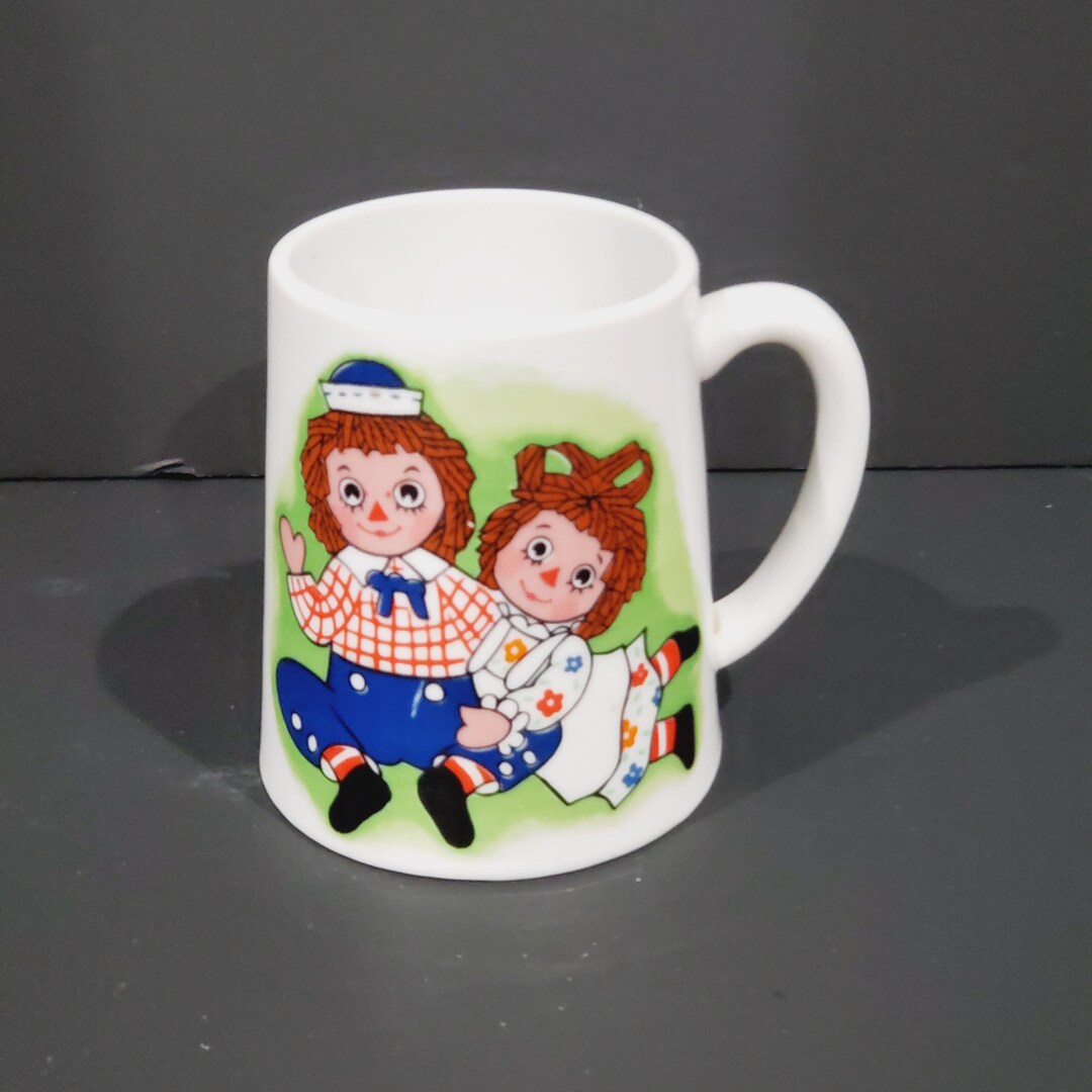 Vintage Raggedy Ann Andy a Musical Adventure Mug 1971 Works - Etsy