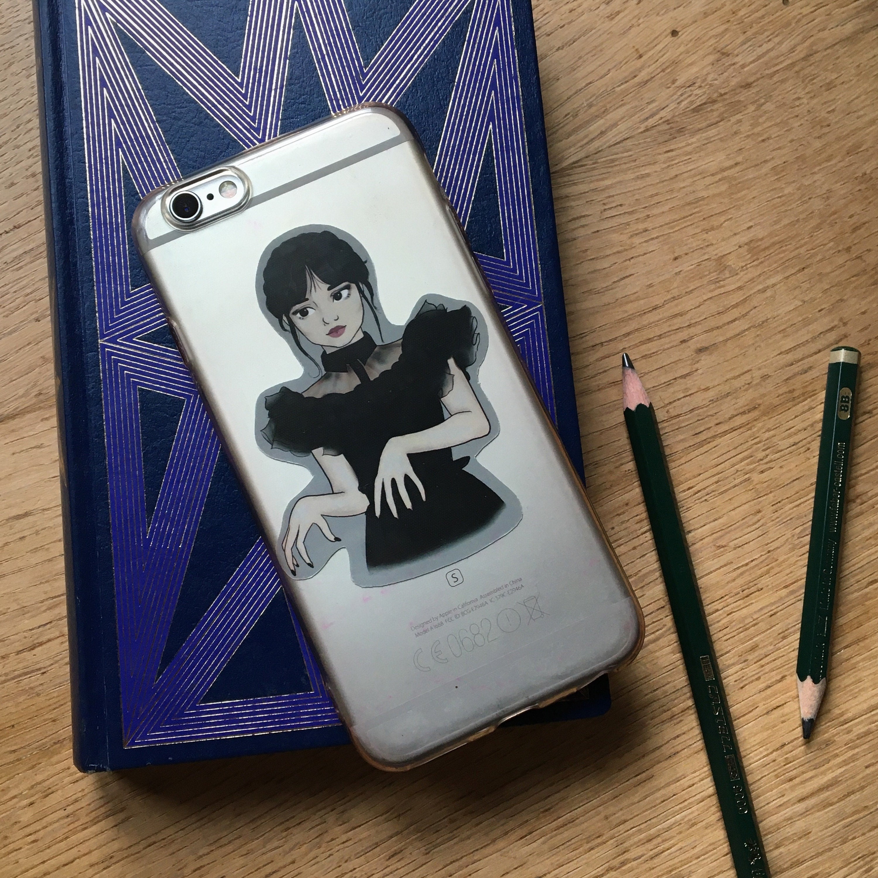 Wednesday Addams Inspired Stickers - Etsy