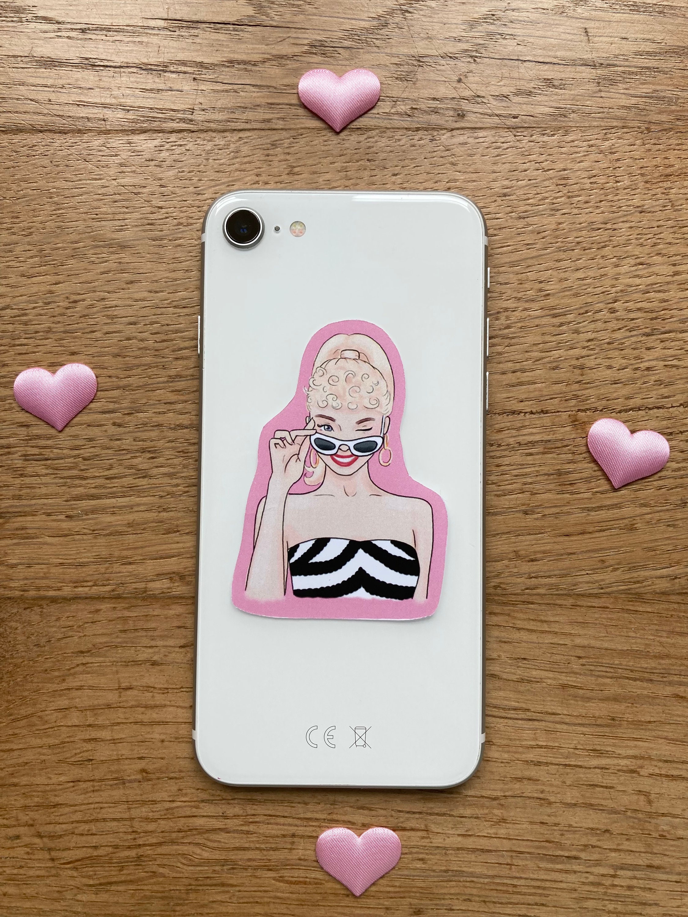 Pink Movie Inspired Stickers - Margot Robbie Inspired Stickers - Doll ...