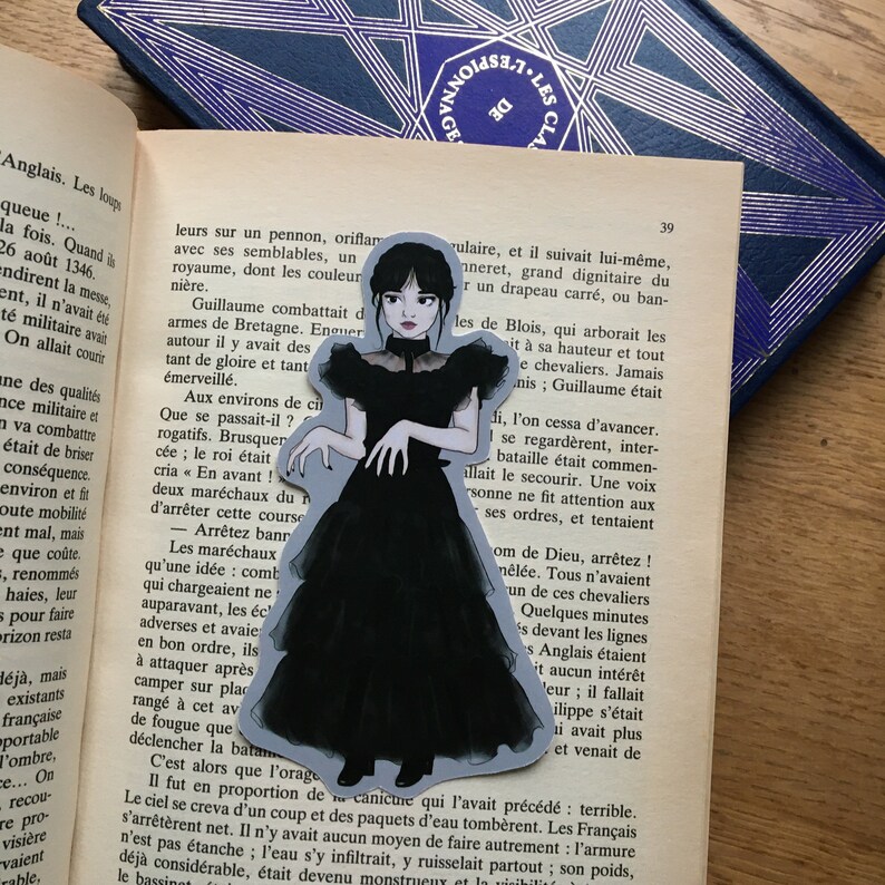 Wednesday Addams Inspired Stickers - Etsy