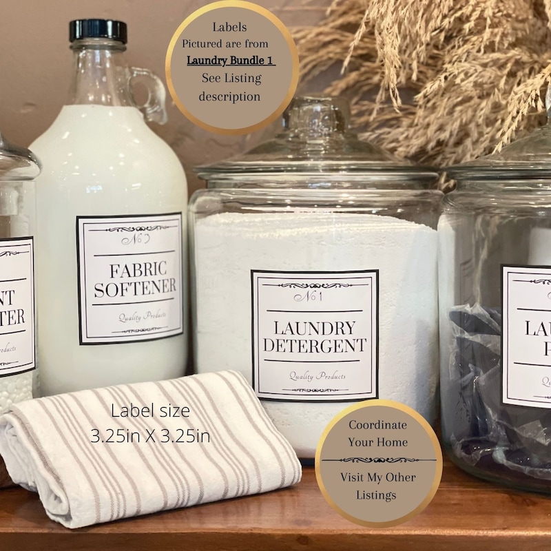 Laundry Organization - Etsy