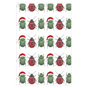 Bug Christmas Wrapping Paper, Bug and Insect Collector Christmas Gift ...