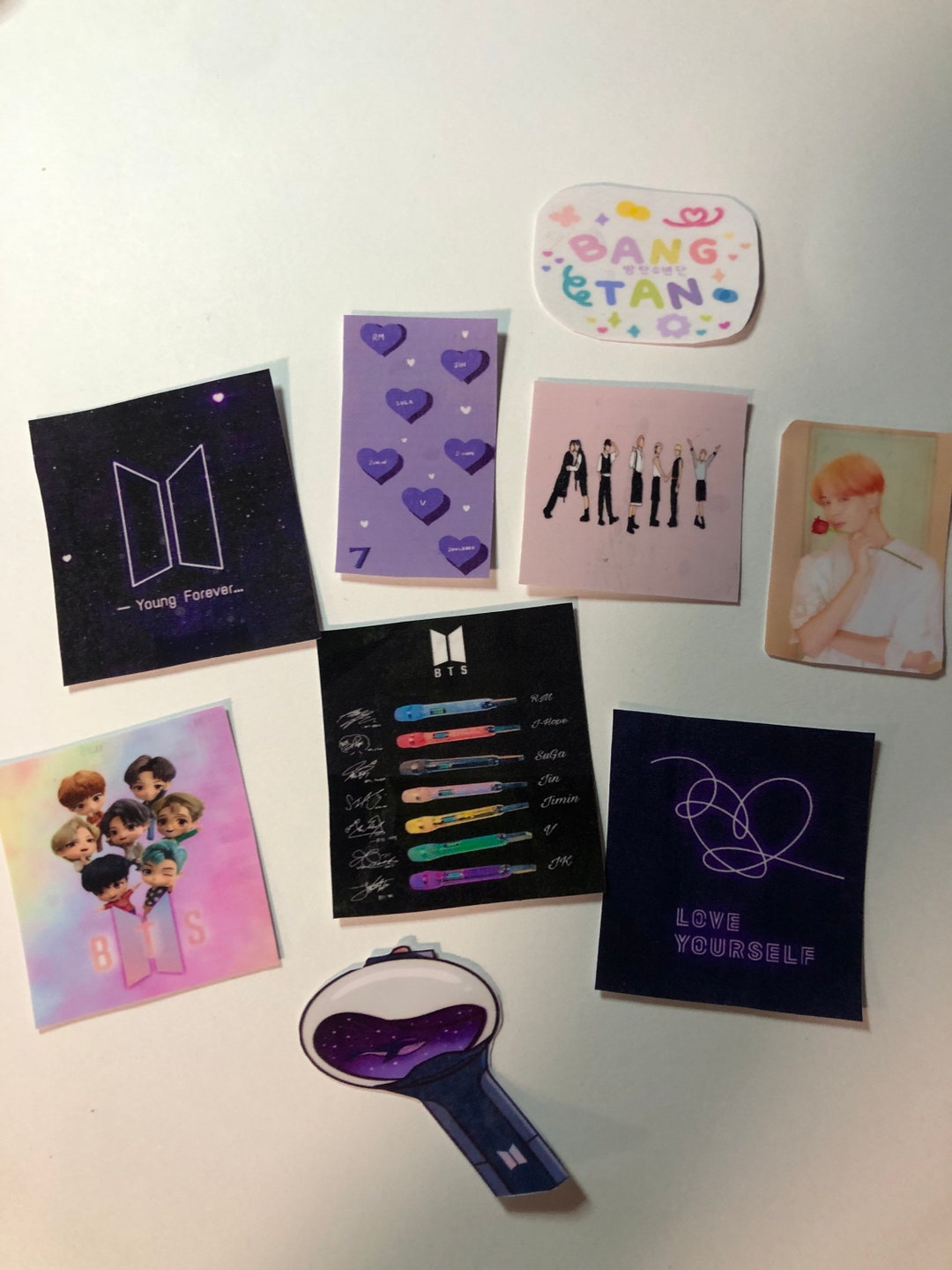 BTS Sticker Pack - Etsy