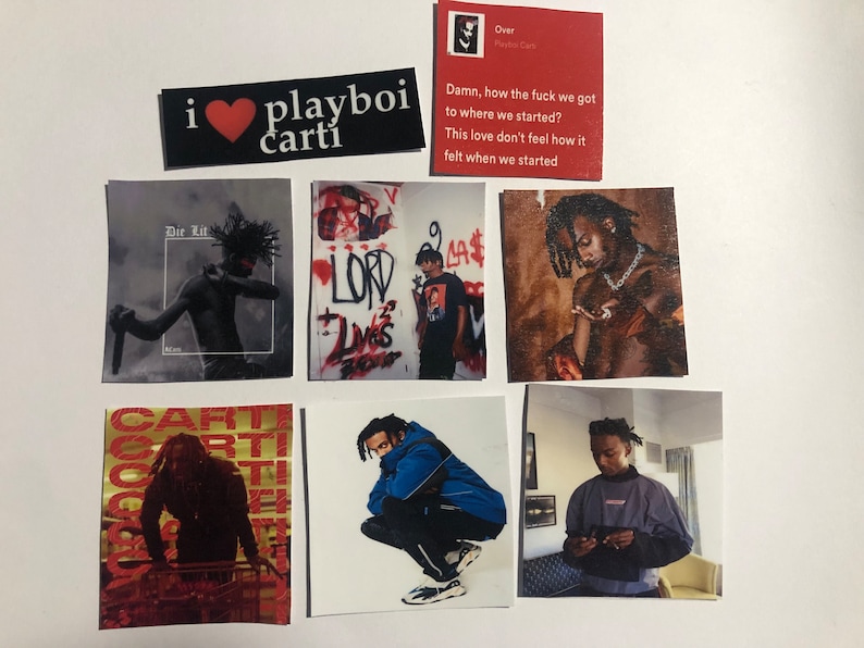 Playboi Carti Sticker Pack - Etsy