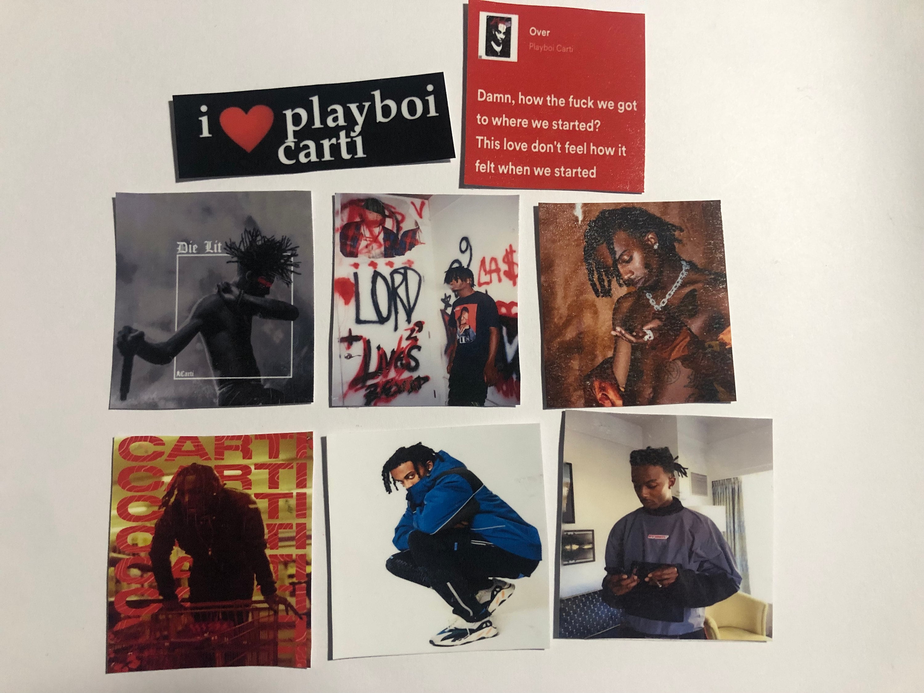 Playboi Carti Sticker Pack - Etsy