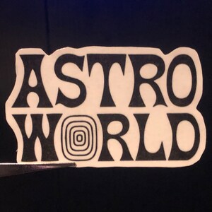 Travis Scott Astro World Sticker Pack - Etsy