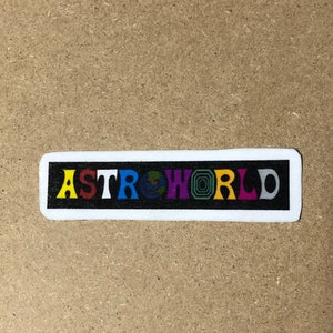 Travis Scott Astro World Sticker Pack - Etsy