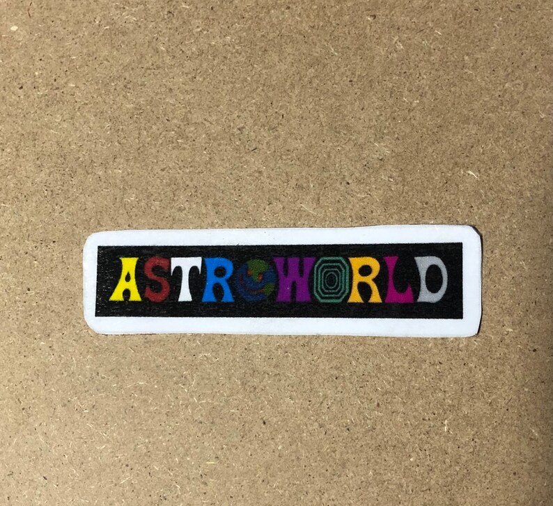 Travis Scott Astro World Sticker Pack - Etsy
