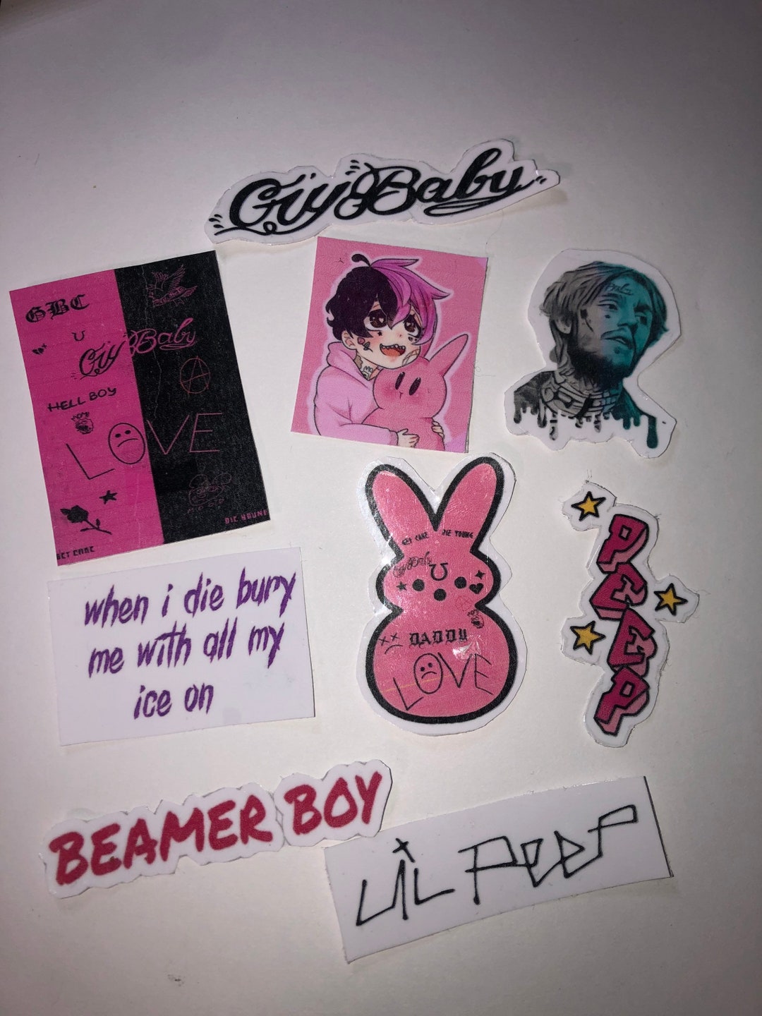 Crybaby Sticker Pack - Etsy