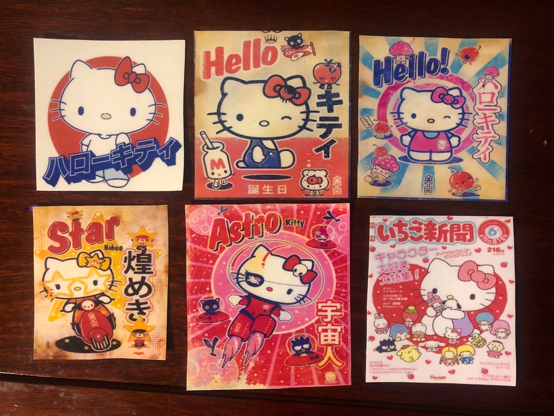 Hello Kitty Sticker Pack - Etsy