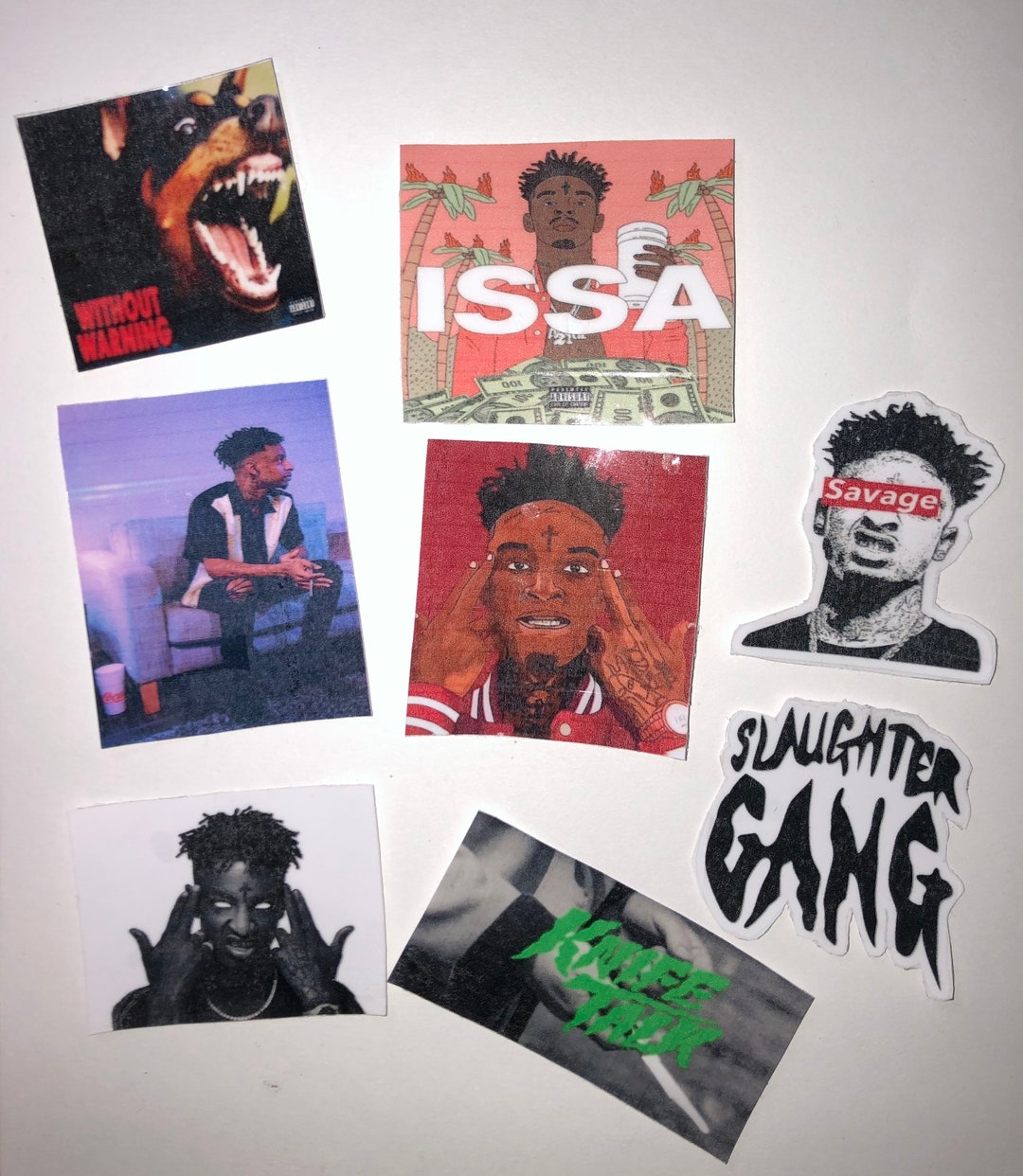 Twenty One Savage Sticker Pack - Etsy