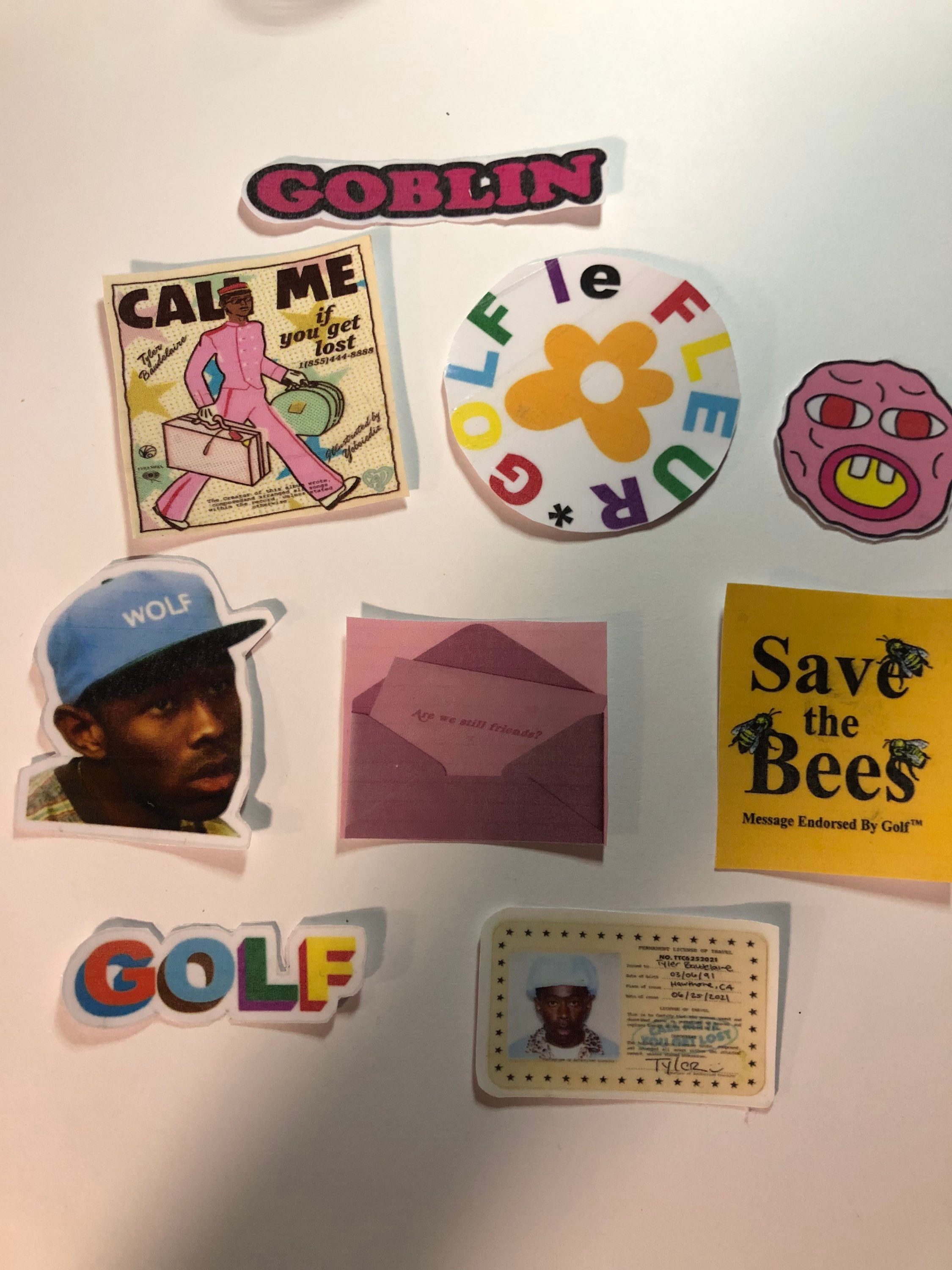 Tyler the Creator Sticker Pack - Etsy