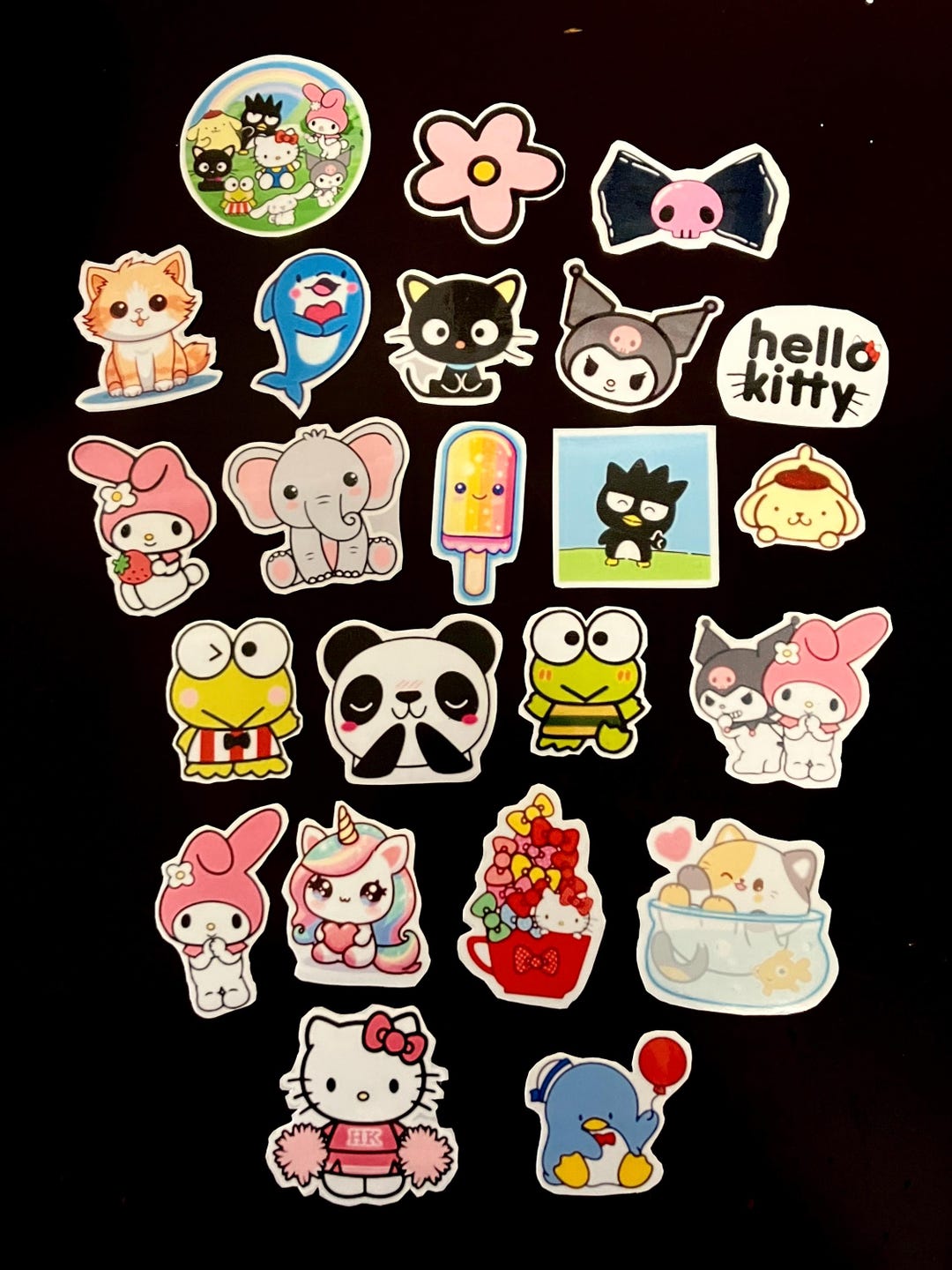 Cute Kawaii Sticker Pack, Kawaii Cute Stickers - Etsy