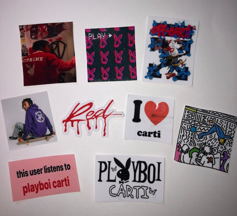 Playboi Carti Sticker Pack - Etsy