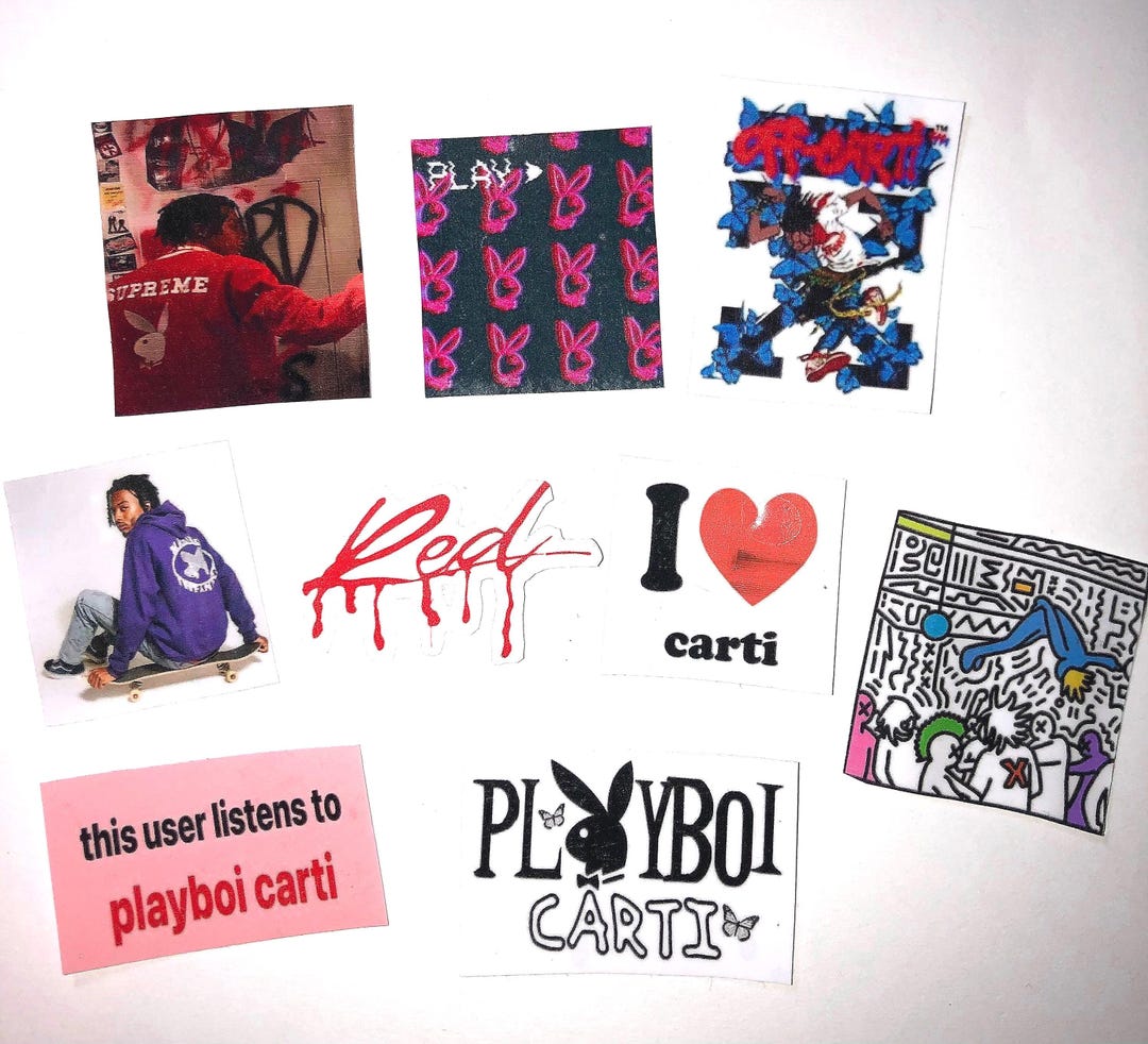 Playboi Carti Sticker Pack - Etsy Australia