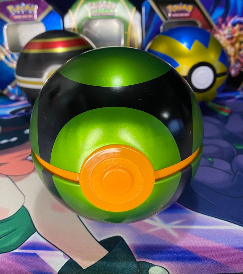 Collectors Empty Pokémon Tin Balls - Etsy