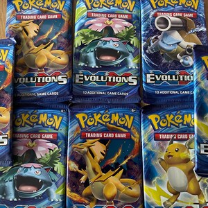 Original Pokémon XY Evolutions Booster Pack - Etsy