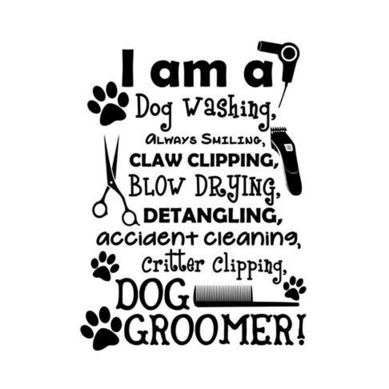Printable Groomer Cards - Etsy UK