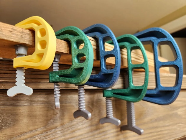3D Printable Clamp STL Digital File 3D Printed Clamp STL Clamp - Etsy