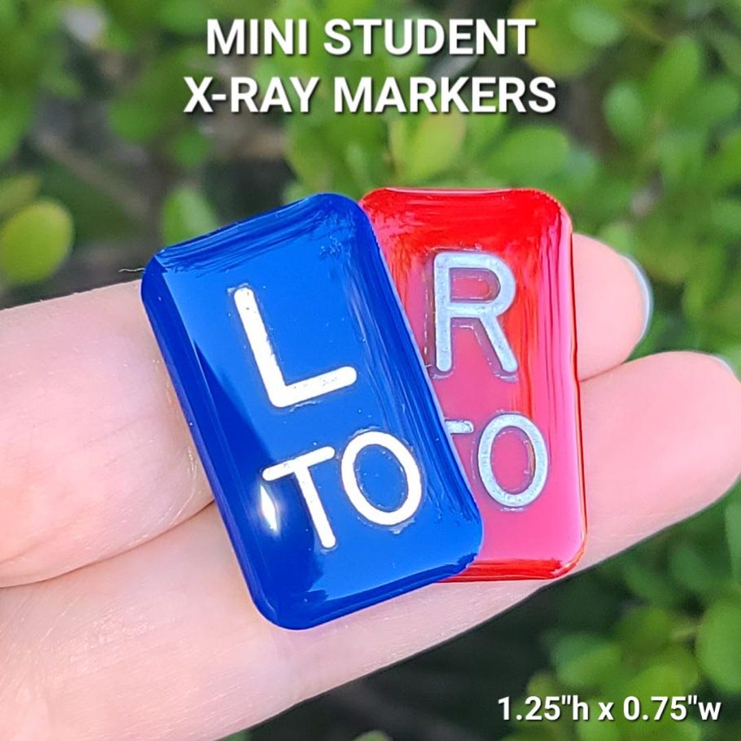MINI Student X-ray Markers - Small X-ray Markers, X-ray Student Markers ...