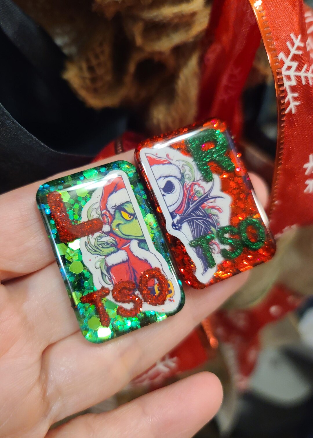 2024 Christmas X-ray Markers Grinch and Jack LIMITED - Etsy