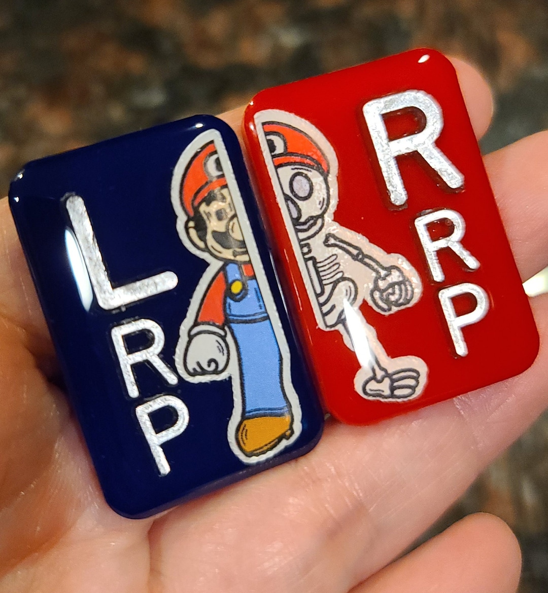 Mario Skeleton X-ray Markers - Half Skeleton, Video Game, Fun, Student ...