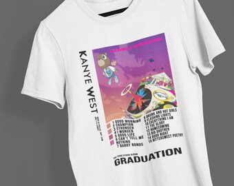 Kanye Graduation Tshirt - Etsy
