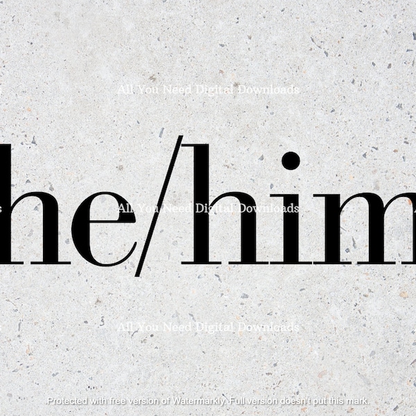 He Him - Etsy