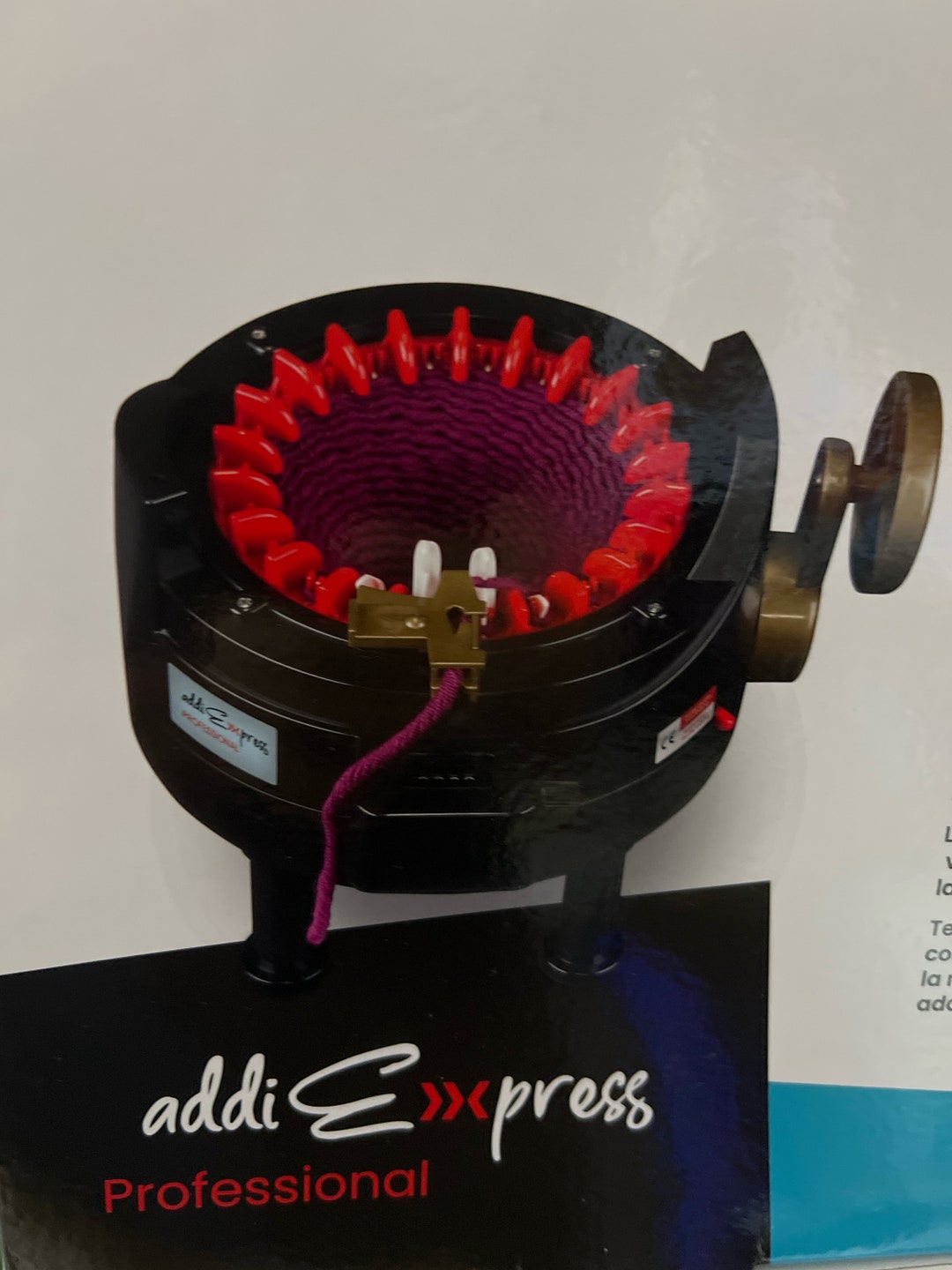 New ADDI Express Professional 22 Pins Knitting Machine - Etsy