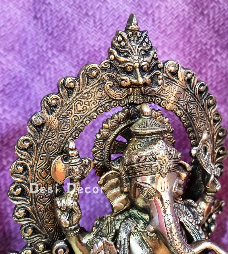 Ganesha Statue 16 Inch Lord Ganesha Statue Brass Ganesh - Etsy