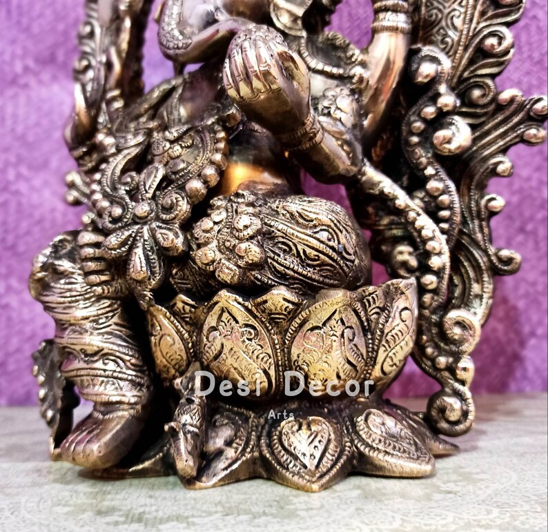 Ganesha Statue 16 Inch Lord Ganesha Statue Brass Ganesh - Etsy